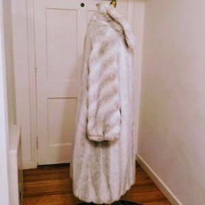 The Metzger Group | Jackets & Coats | Silver Fox Faux Fur Coat The ...